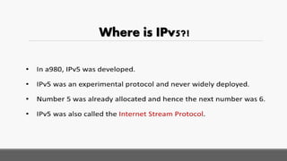 IPv6 | PPT
