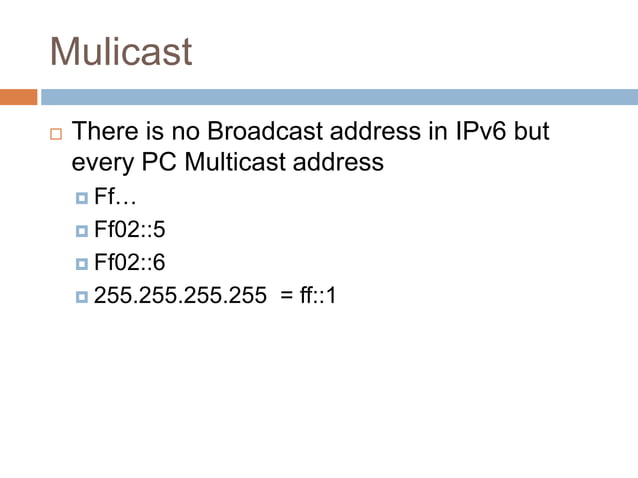 IPV6 ADDRESSING | PPT