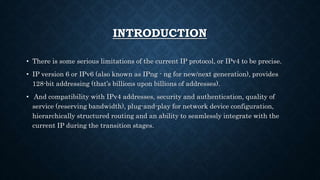 Ipv6 | PPT