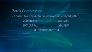 IPv6 basic introduction | PPT