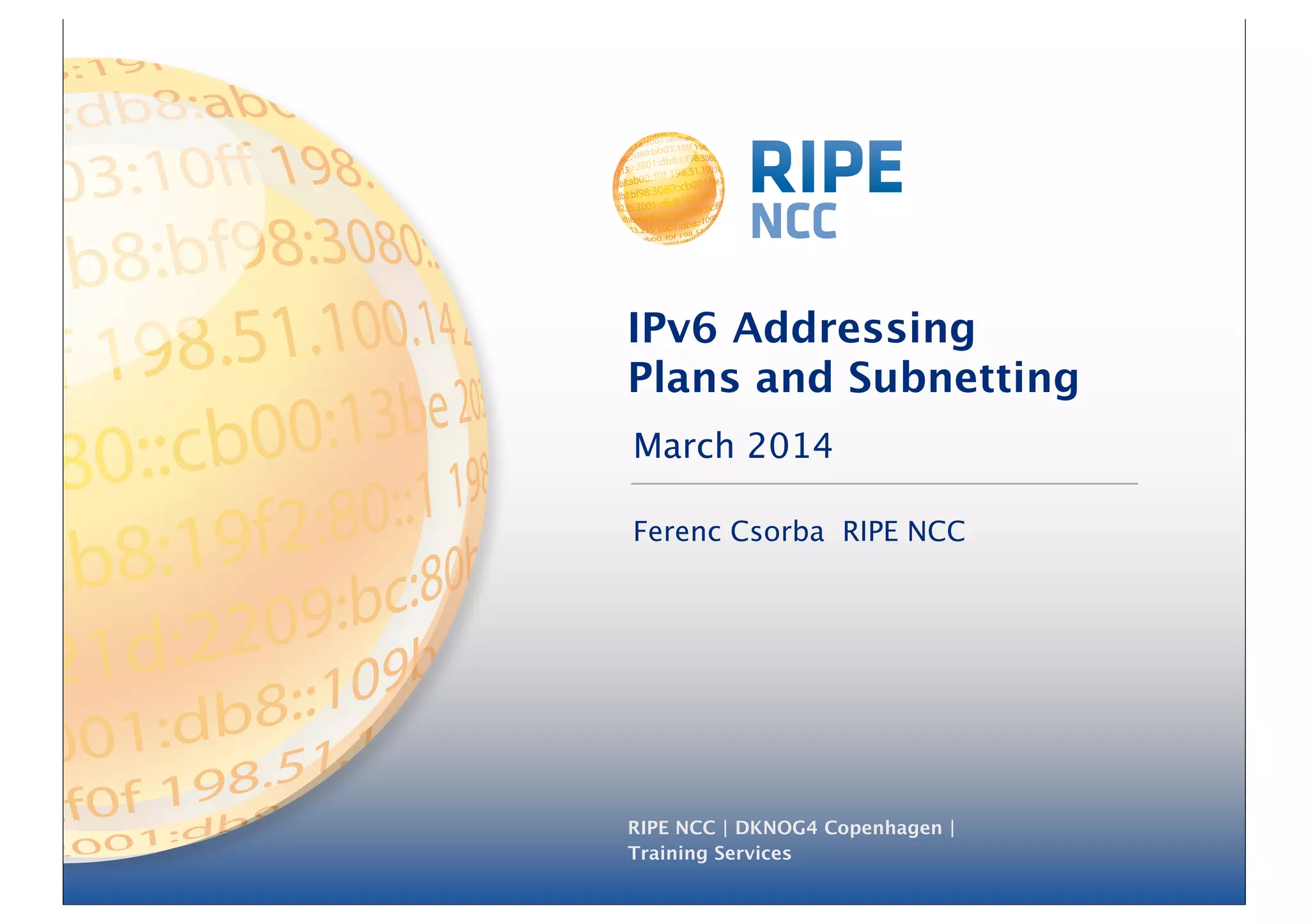 IPv6 Addressing Plans and Subnetting | PDF | Computer Networking | Computing