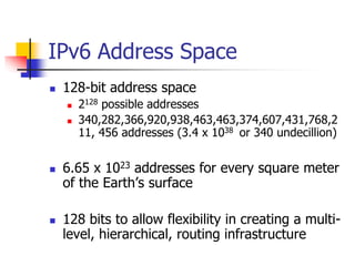 IPV6 Addressing | PPTX