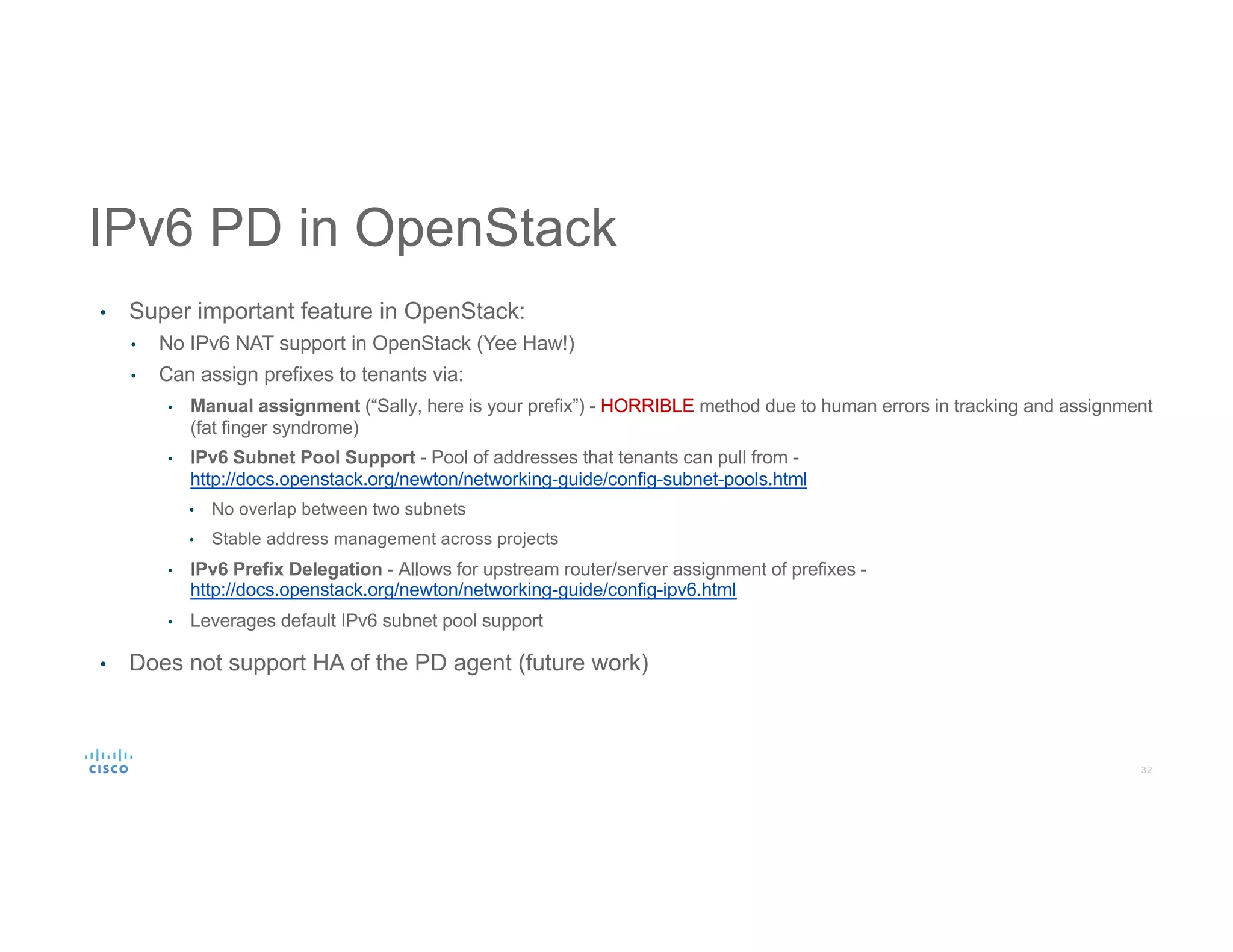 Deploying IPv6 in OpenStack Environments | PDF