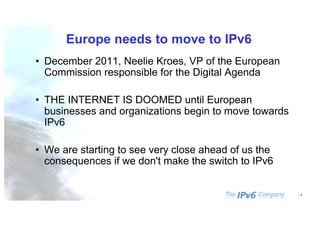 IPv6 Deployment Status in Europe and Latin American/Caribbean | PPT