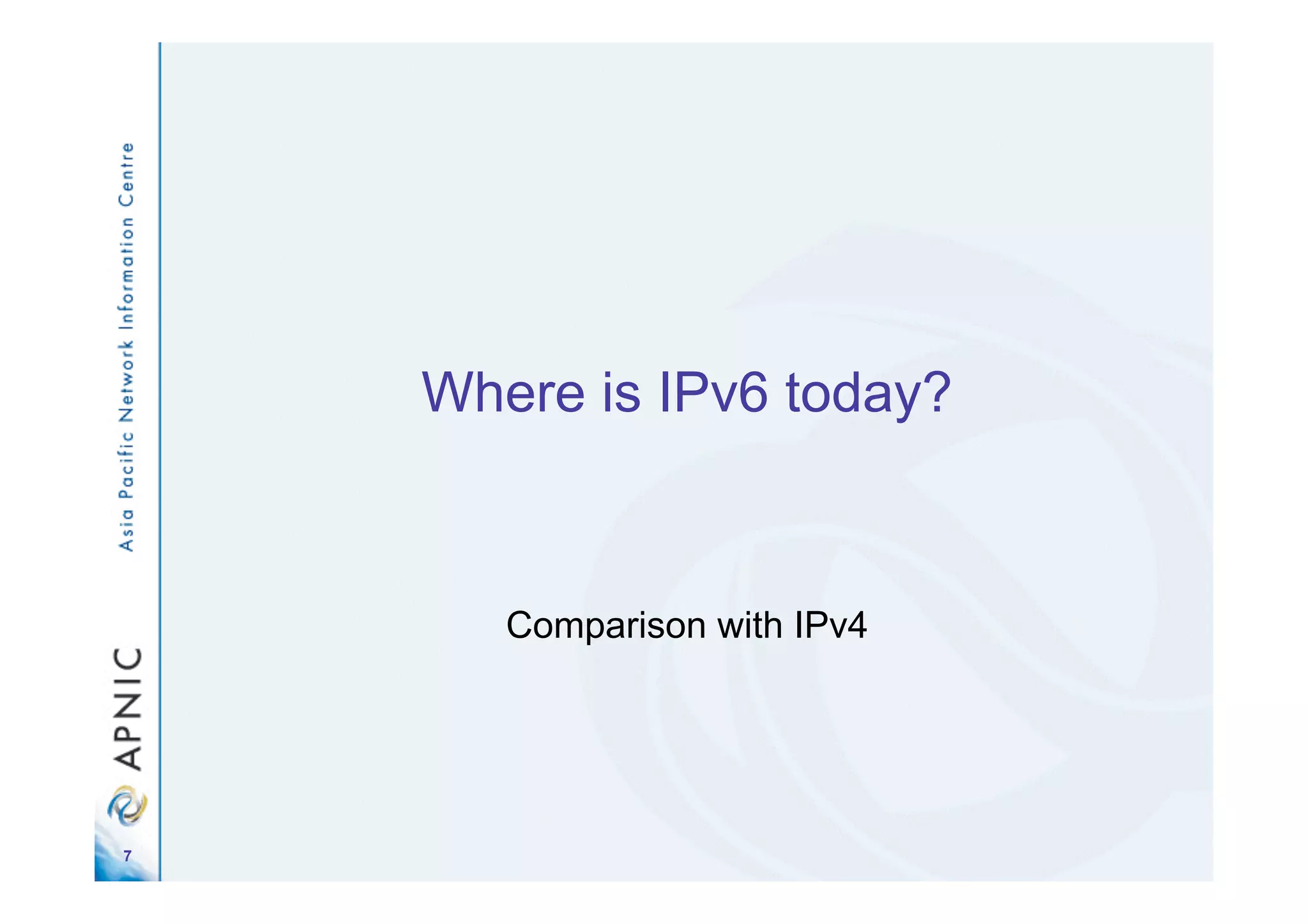 Ipv6 evolution | PDF