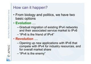 Ipv6 evolution | PPT