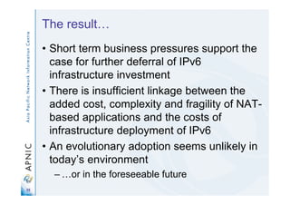 Ipv6 evolution | PPT