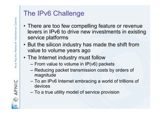 Ipv6 evolution | PPT
