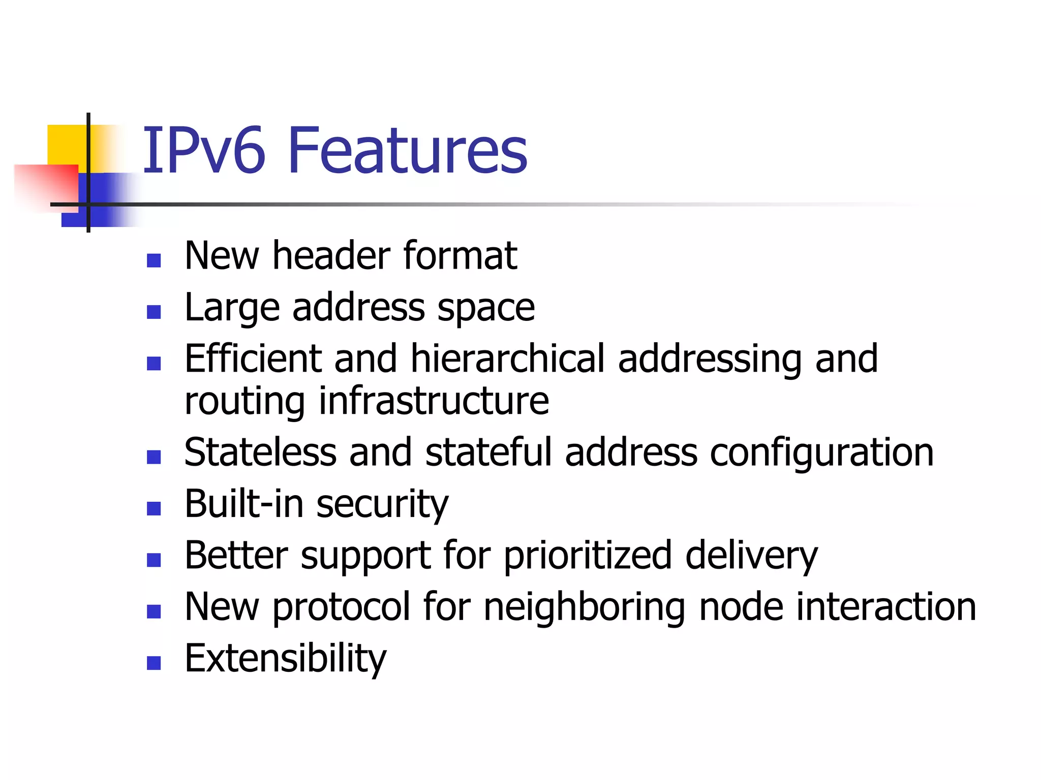 IPV6 INTRODUCTION | PPTX