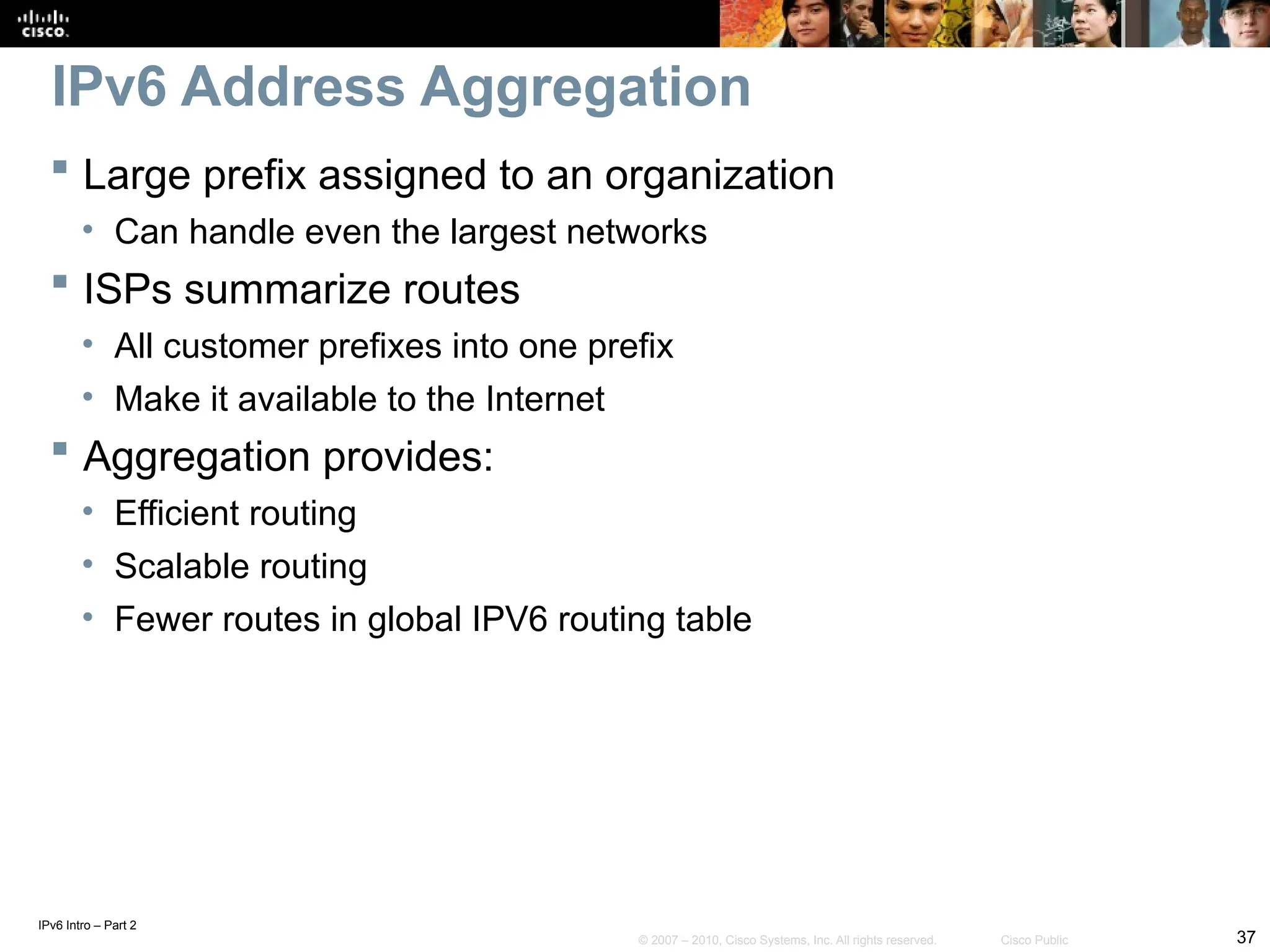 IPv6 address types pART2 IPv6 address types pART2 | PPT
