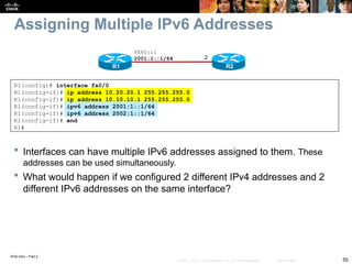 IPv6 address types pART2 IPv6 address types pART2 | PPTX