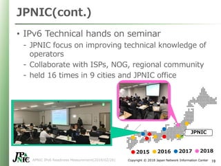 IPv6 Progress and Challenges in Japan | PPT