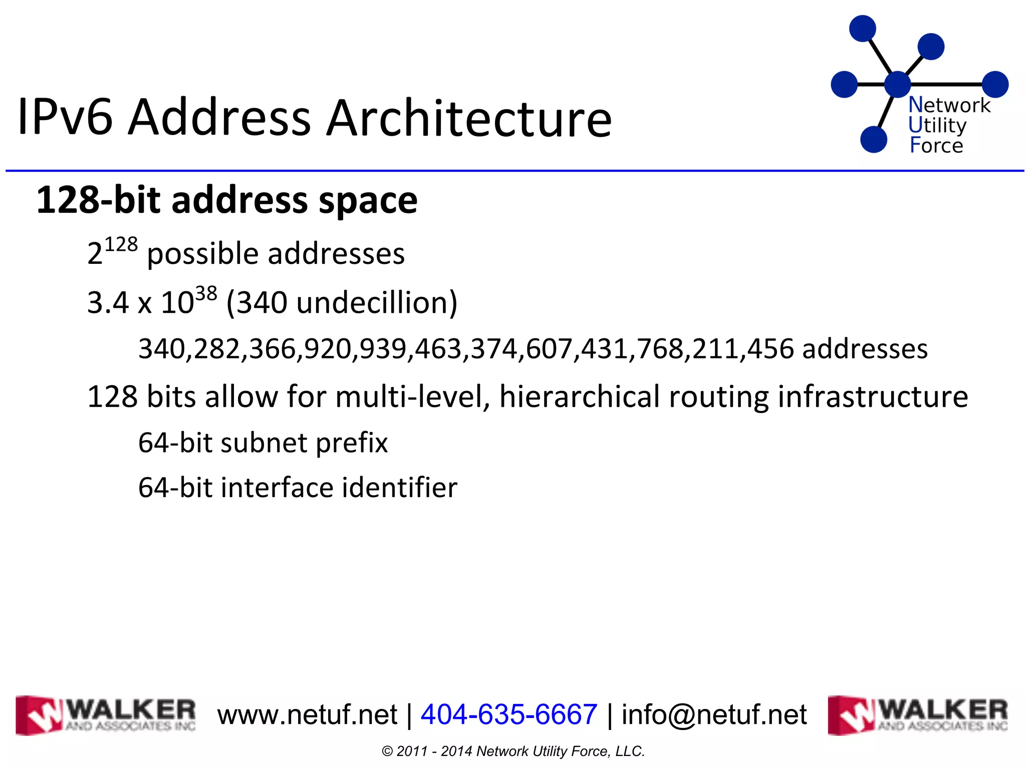 IPv6 Technical Overview: Address Architecture, DHCPv6 and DNS | PPT
