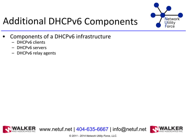 IPv6 Technical Overview: Address Architecture, DHCPv6 and DNS | PPT