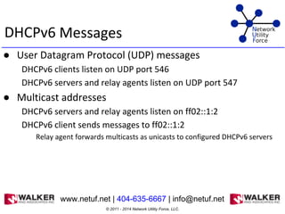 IPv6 Technical Overview: Address Architecture, DHCPv6 and DNS | PDF