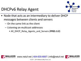 IPv6 Technical Overview: Address Architecture, DHCPv6 and DNS | PPT