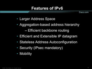 Ipv6 the next generation protocol | PPTX
