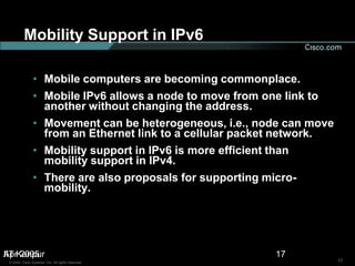 Ipv6 the next generation protocol | PPTX