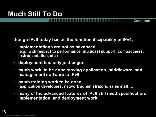 Ipv6 The Next Generation Protocol Pptx Computer Networking Computing