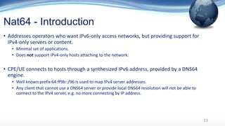 IPv6 translation methods | PPTX