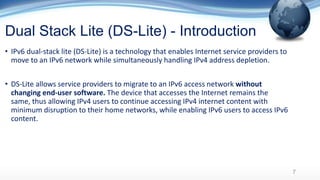 IPv6 translation methods | PPTX