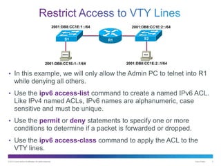 IPv6 ACL | PPT