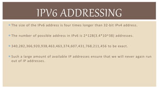 IPv6 address | PPTX