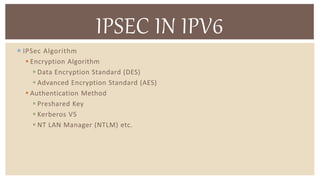 IPv6 address | PPT