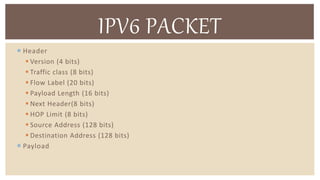 IPv6 address | PPT