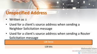 IPv6 address Details | PPT