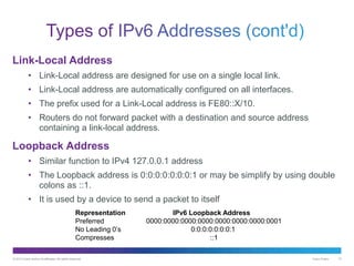 IPv6 Addressing | PPTX