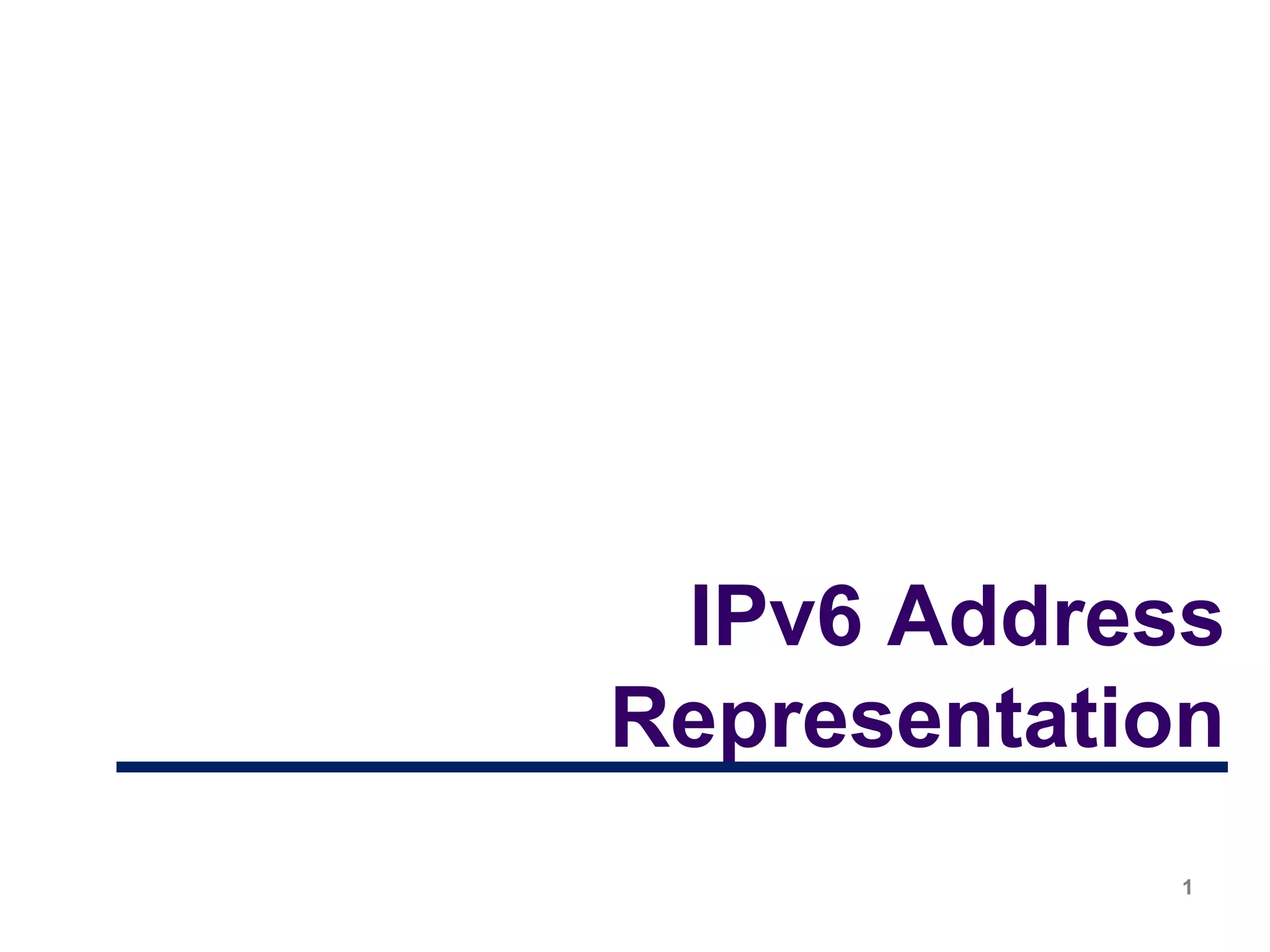 ipv6 addressing.pptx