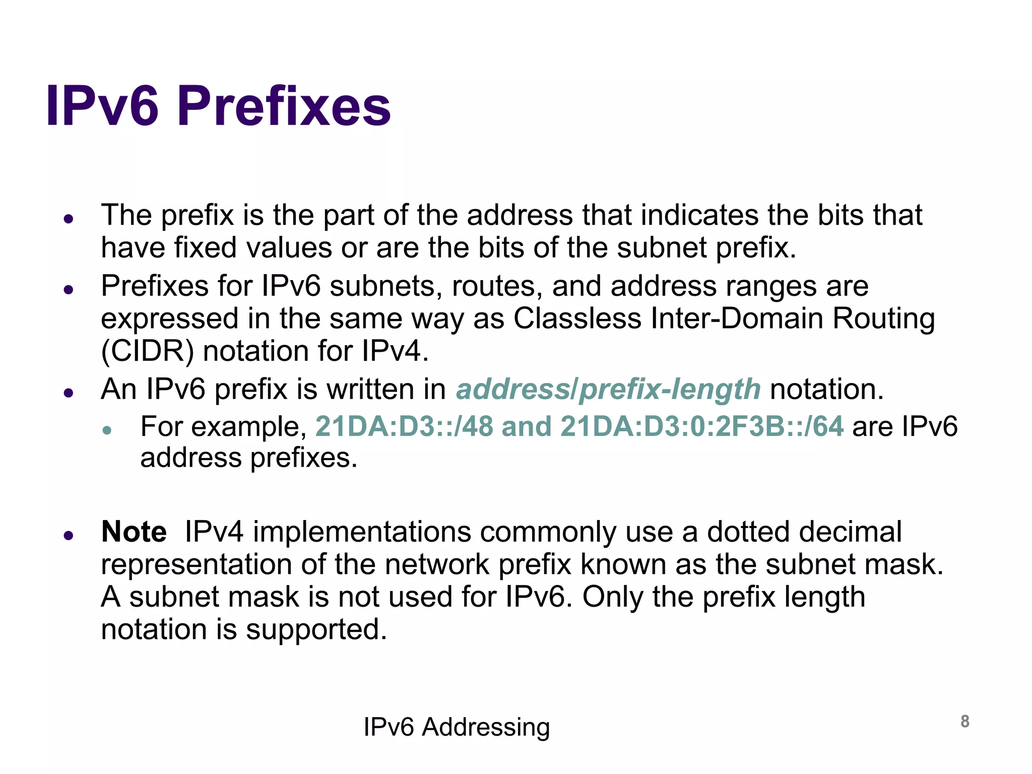 ipv6 addressing.pptx
