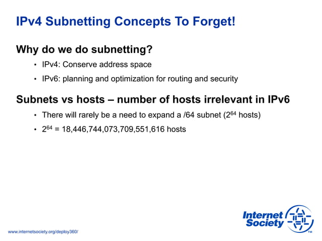 IPv6 Address Planning | PPT