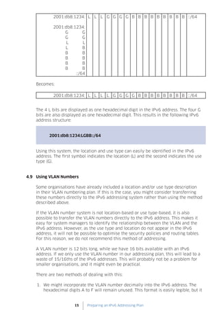 Preparing an IPv6 Addressing Planl | PDF