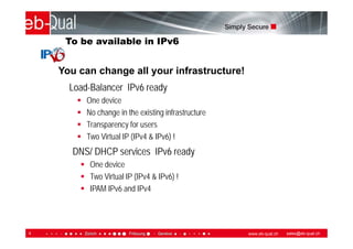 IPv6 solutions for an easy implementation | PDF