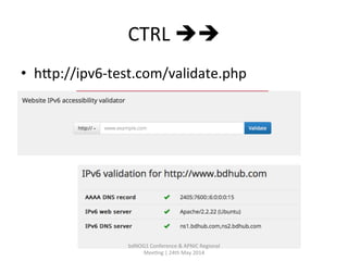 IPv6 deployment status in Bangladesh | PPT