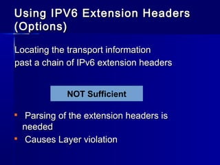 IPV6 Flow Labels | PPT