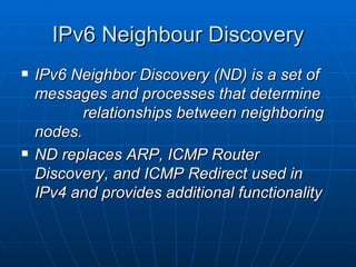 I Pv6 Nd | PPT
