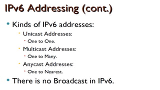 Ipv6 presention | PPT