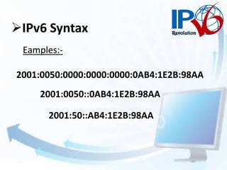 I pv6 revolution | PPTX