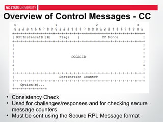 I pv6 routing_protocol_for_low_power_and_lossy_ | PPT