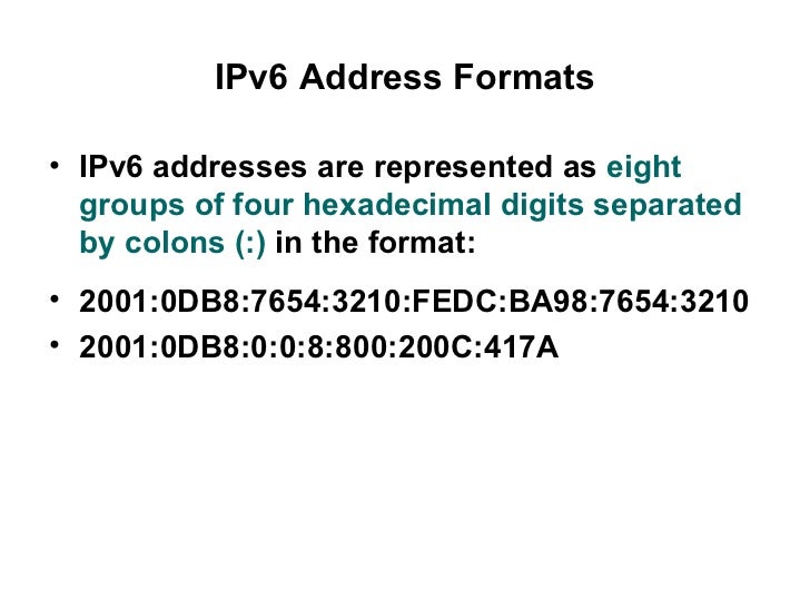 IPv6 theoryfinalx