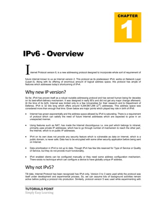 Ipv6 tutorial | PDF