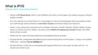 [En] IPVS for Docker Containers | PPT