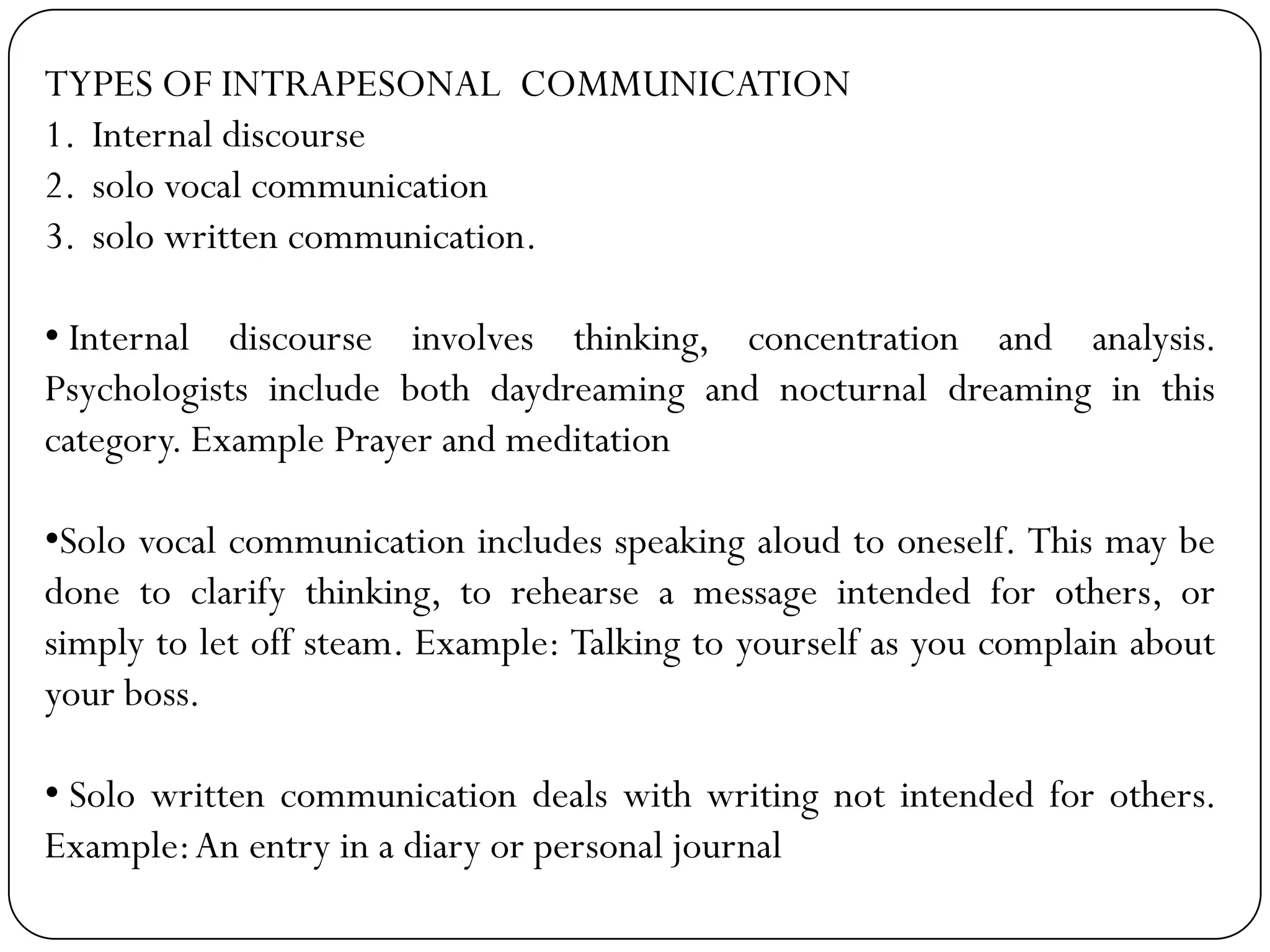 intra and inter personal relations | PPTX