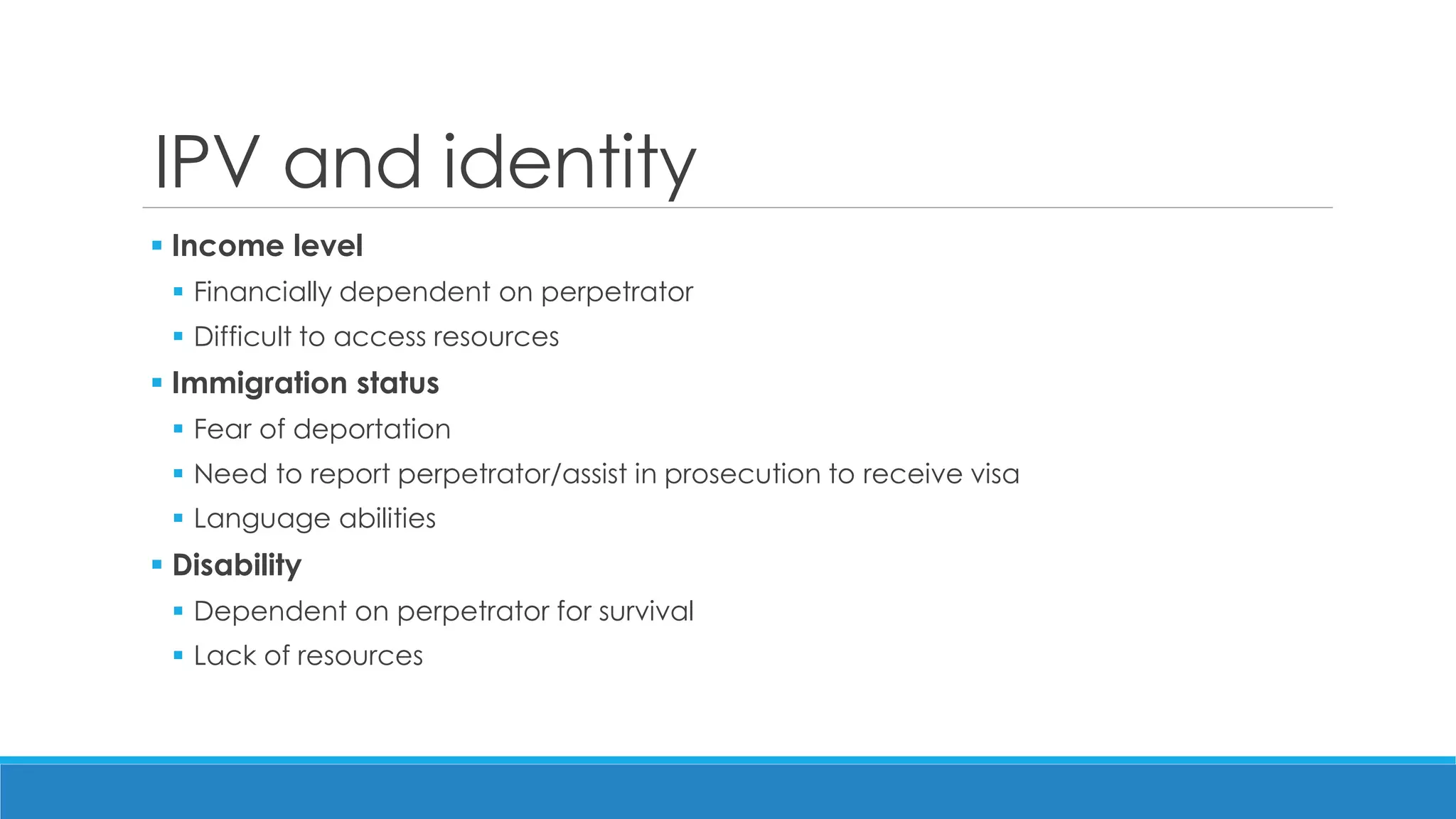 Intimate Partner Violence Prevalence Impact Treatment Prevention Ppt