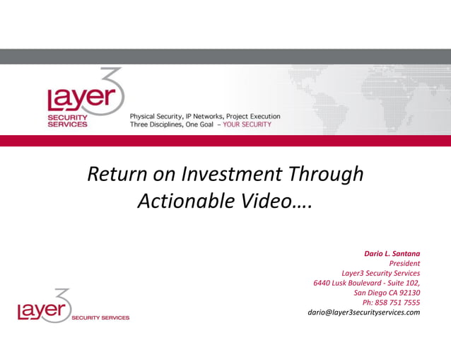 IPVS Solutions from Layer3 Security Services | PDF