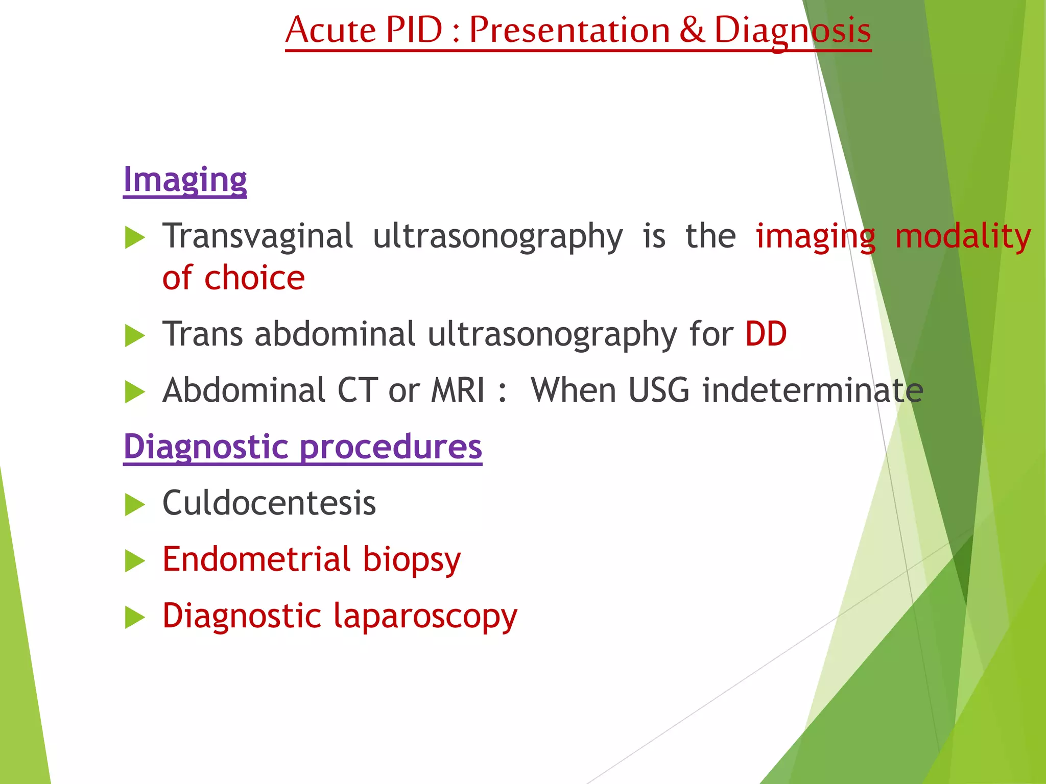 Pelvic inflammatory disease (pid) | PPSX