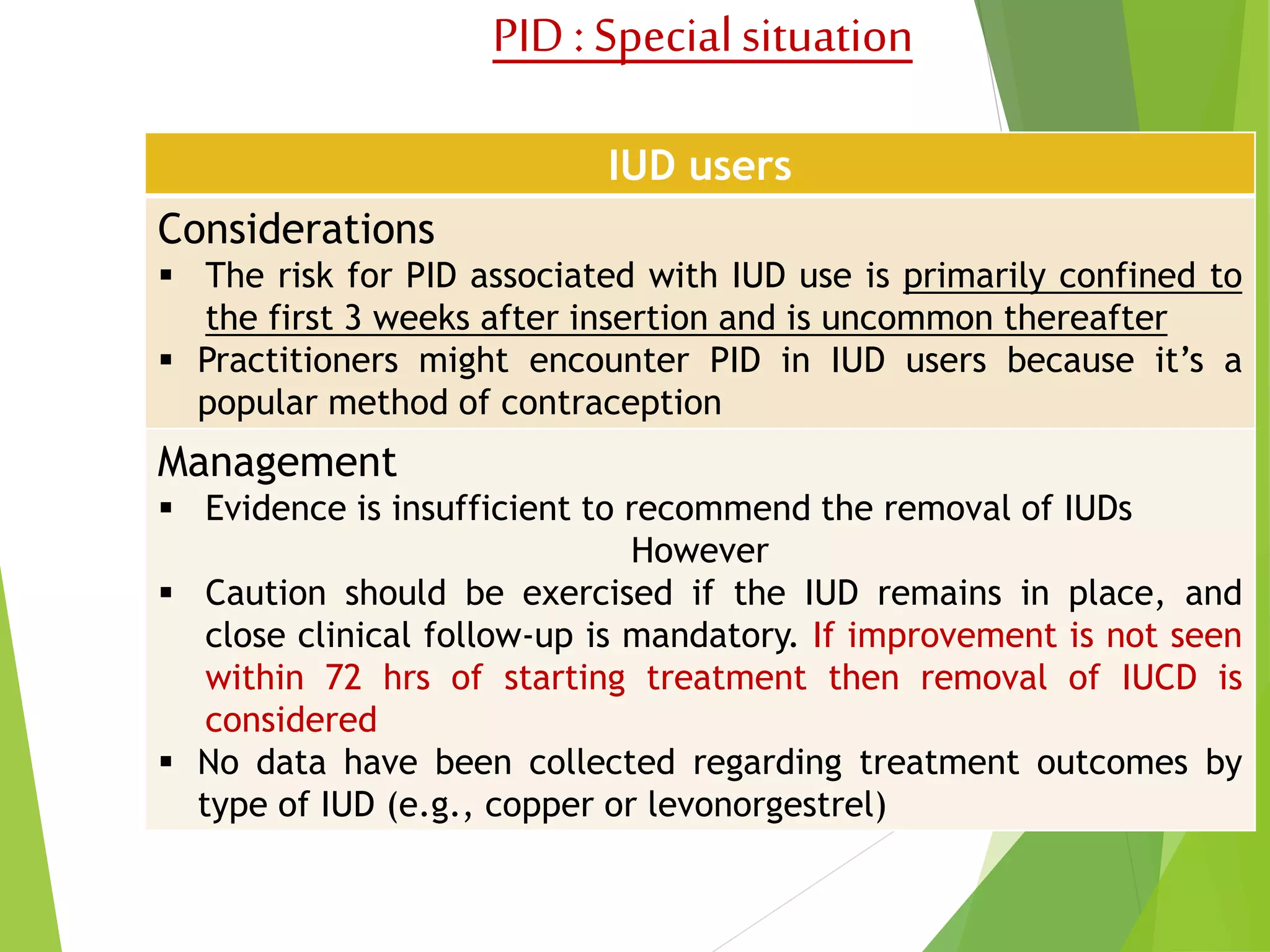 Pelvic inflammatory disease (pid) | PPSX